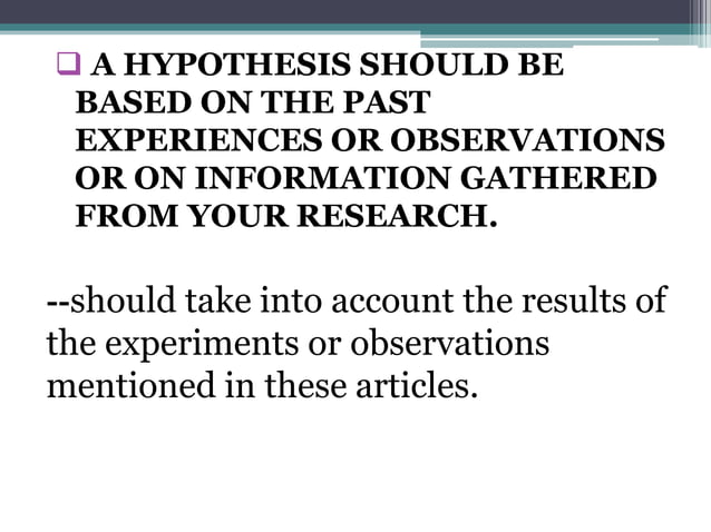 Review of Literature, Hypothesis and Conceptual framework | PPTX | Chemistry | Science