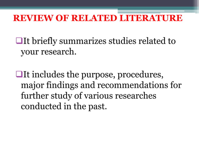 Review of Literature, Hypothesis and Conceptual framework | PPTX | Chemistry | Science