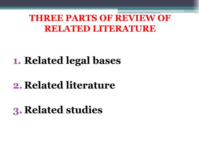 Review of Literature, Hypothesis and Conceptual framework | PPTX | Chemistry | Science