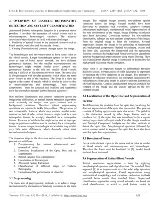 Review of methods for diabetic retinopathy detection and severity classification | PDF