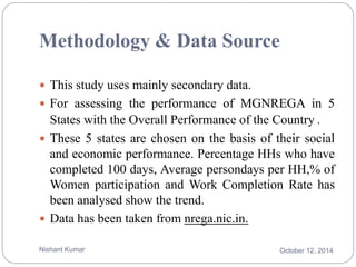 Review of mnrega in india | PPTX