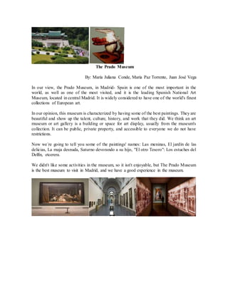 Review of museums 6 grade | DOCX