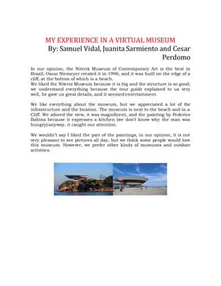 Review of museums 6 grade | DOCX