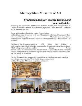 Review of museums 6 grade | DOCX