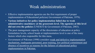 Review of National Policies of Pakistan.pptx