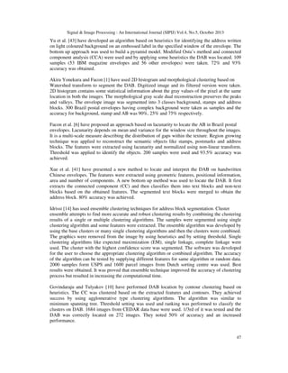 Review of ocr techniques used in automatic mail sorting of postal ...