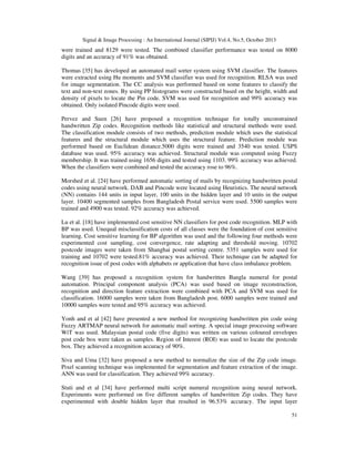 Review of ocr techniques used in automatic mail sorting of postal ...