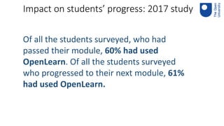 OpenLearn and students | PDF
