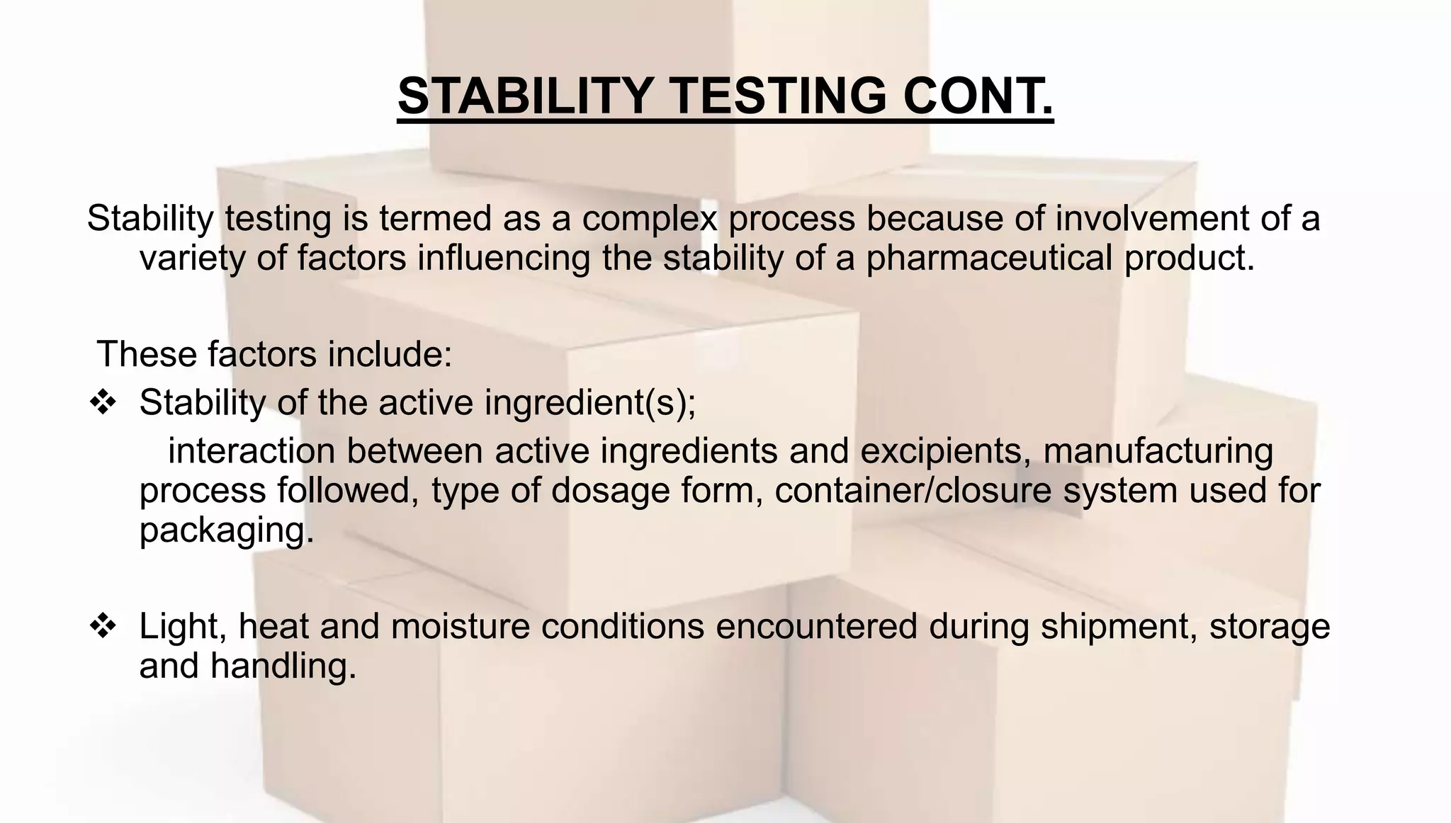 Review of pharmaceutical product, packaging and ich | PPT