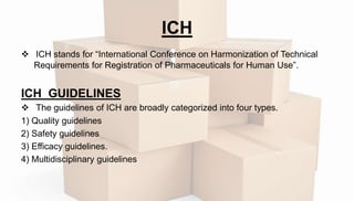 Review of pharmaceutical product, packaging and ich | PPT