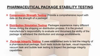 Review of pharmaceutical product, packaging and ich | PPT