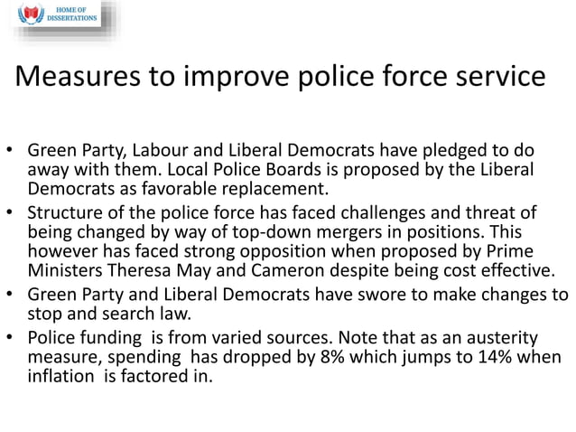 Review of police leadership and training | PPTX