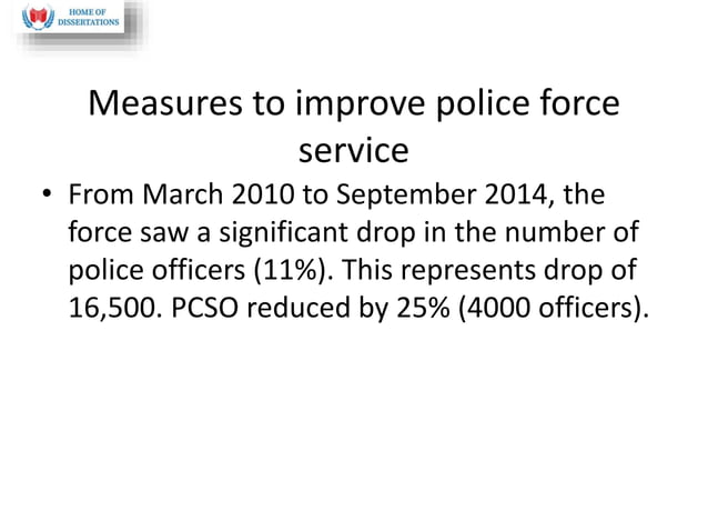 Review of police leadership and training | PPTX