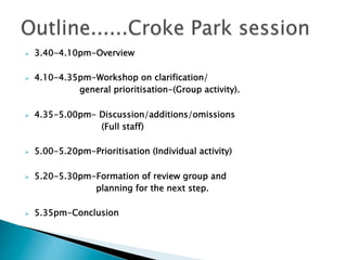 Review of post of responsibility structure general | PPT