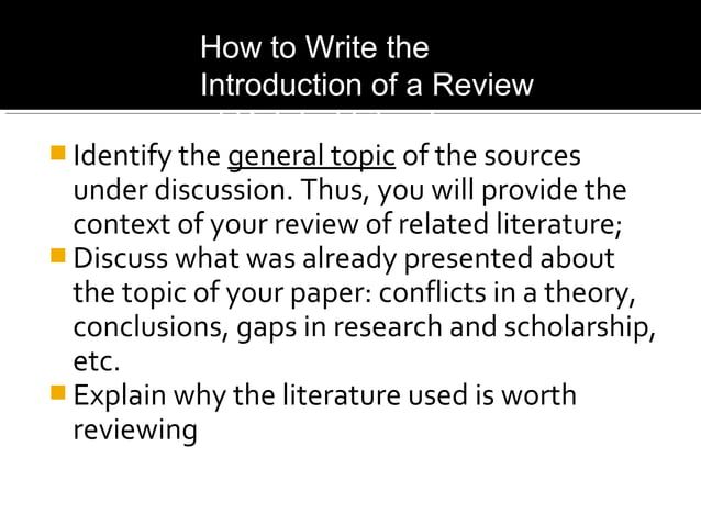 Review of related literature | PPT