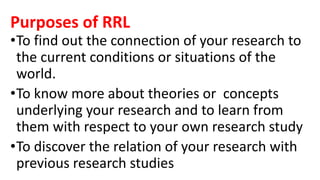 Review of related literature | PPTX