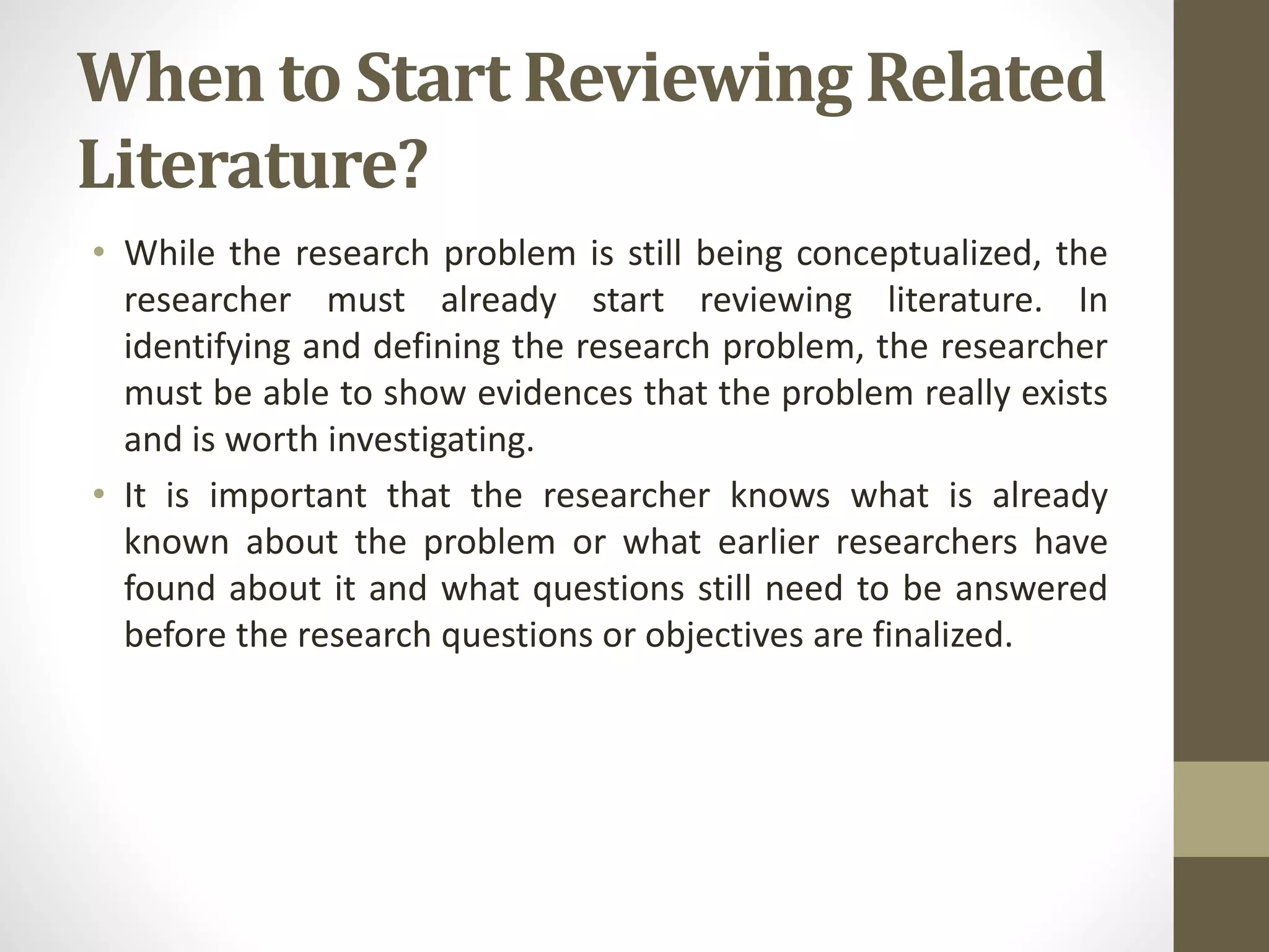 Review of related literature presentation | PPTX