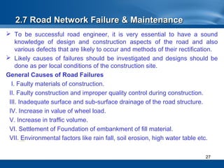 Review of road network | PPT