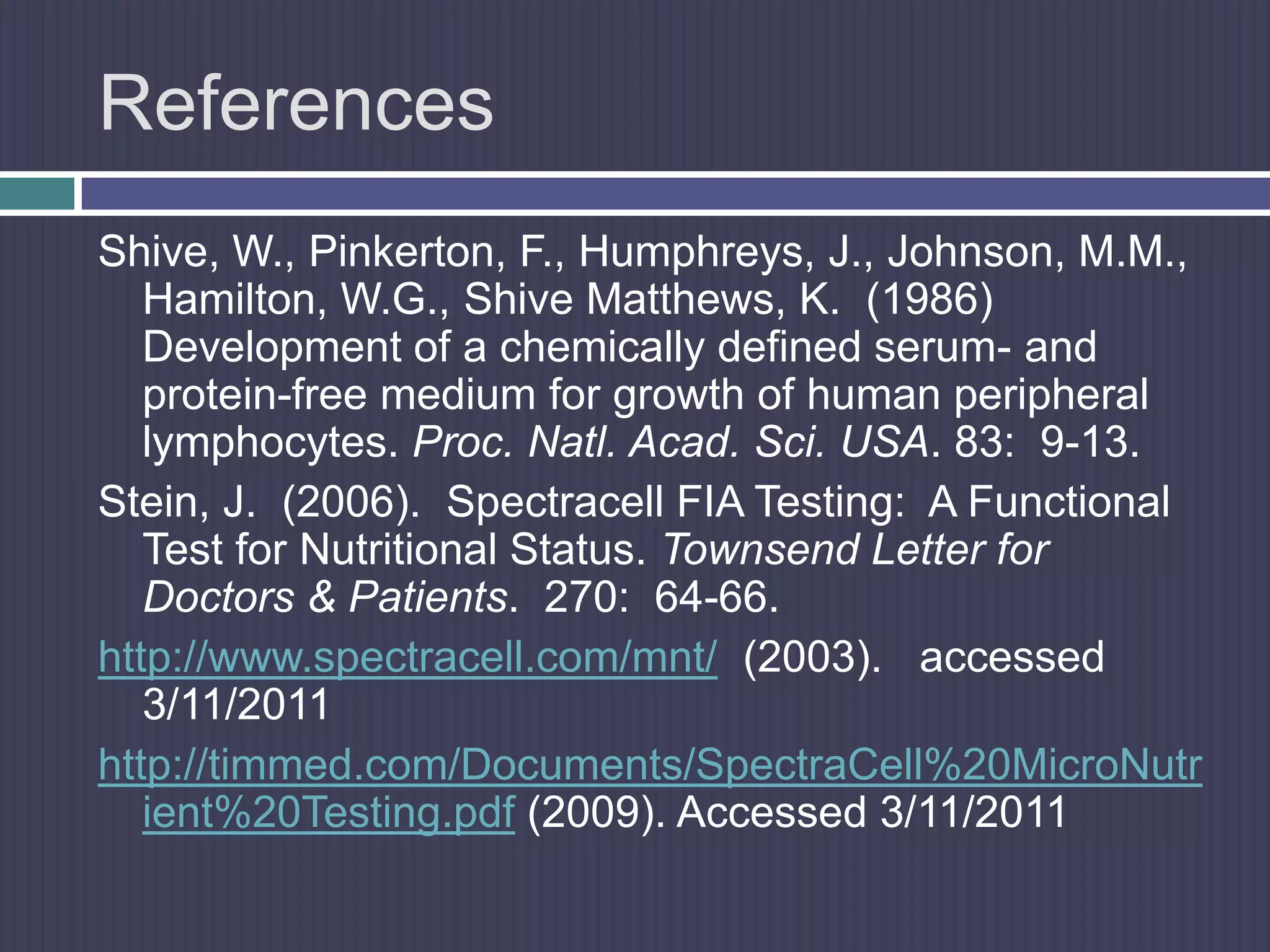 Review of spectra cell | PPTX