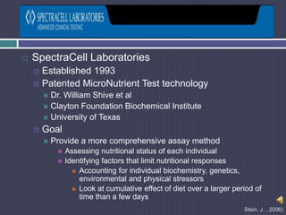 Review of spectra cell | PPTX