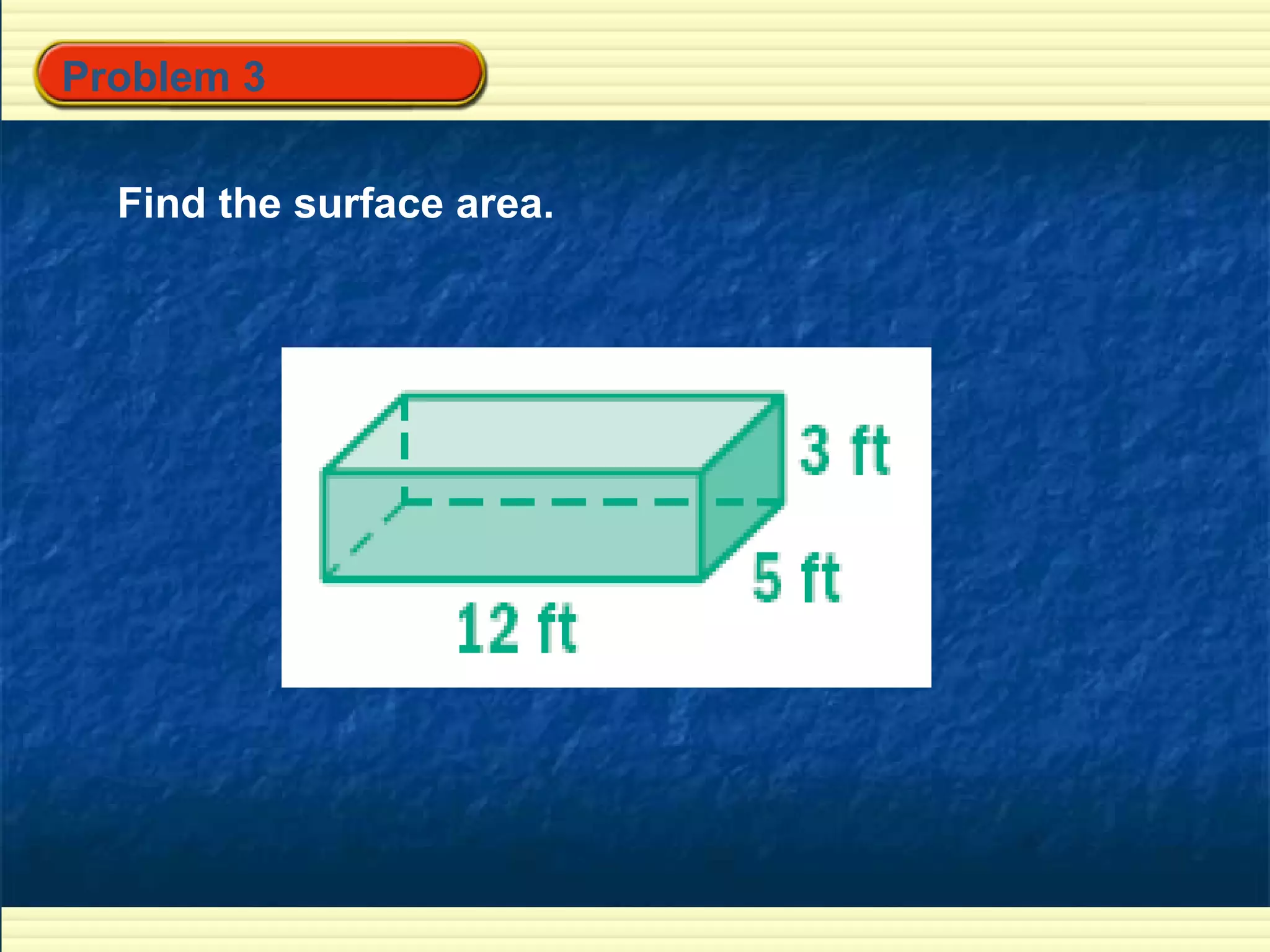 Review Of Surface Area | PPT