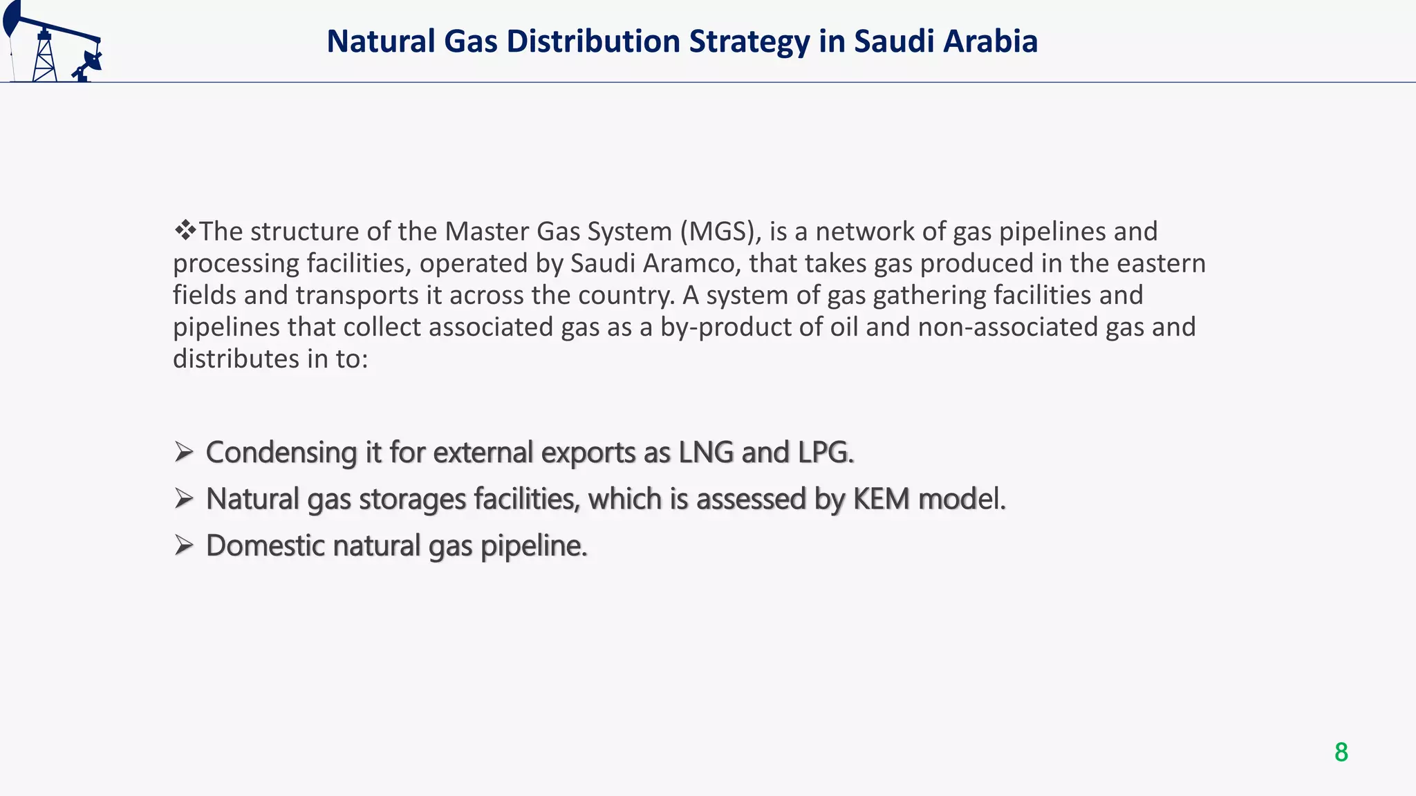 Review of The Development Status of Natural Gas in Saudi Arabia | PPT