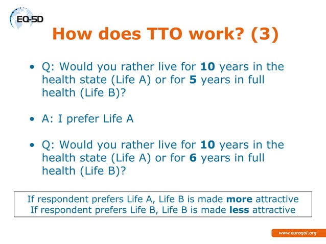 ISPOR Workshop: A Review of the TTO Method for Health State Valuation | PDF