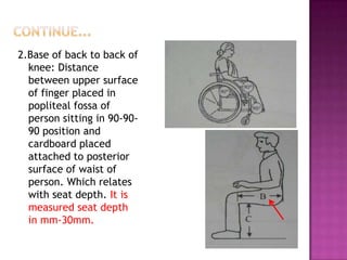 Review of workshop on wheelchair assessment and prescription. | PPTX