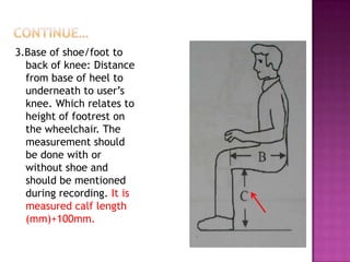 Review of workshop on wheelchair assessment and prescription. | PPTX
