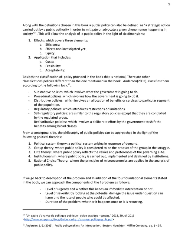 Review of Writing Effective Policy Papers Handbook | PDF | Political ...