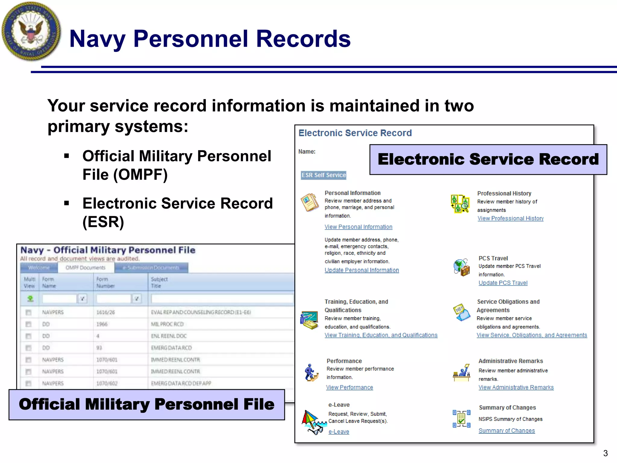 Review OMPF and ESR (step by-step guide) 19 DEC 2013 | PPTX