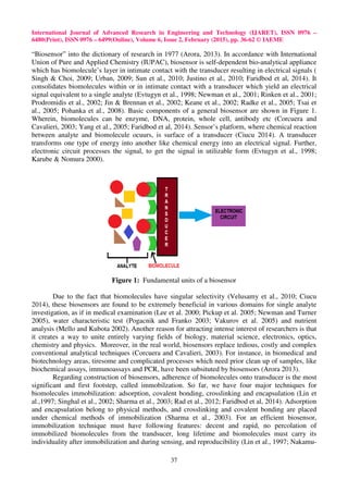 REVIEW ON BIOSENSOR TECHNOLOGIES | PDF