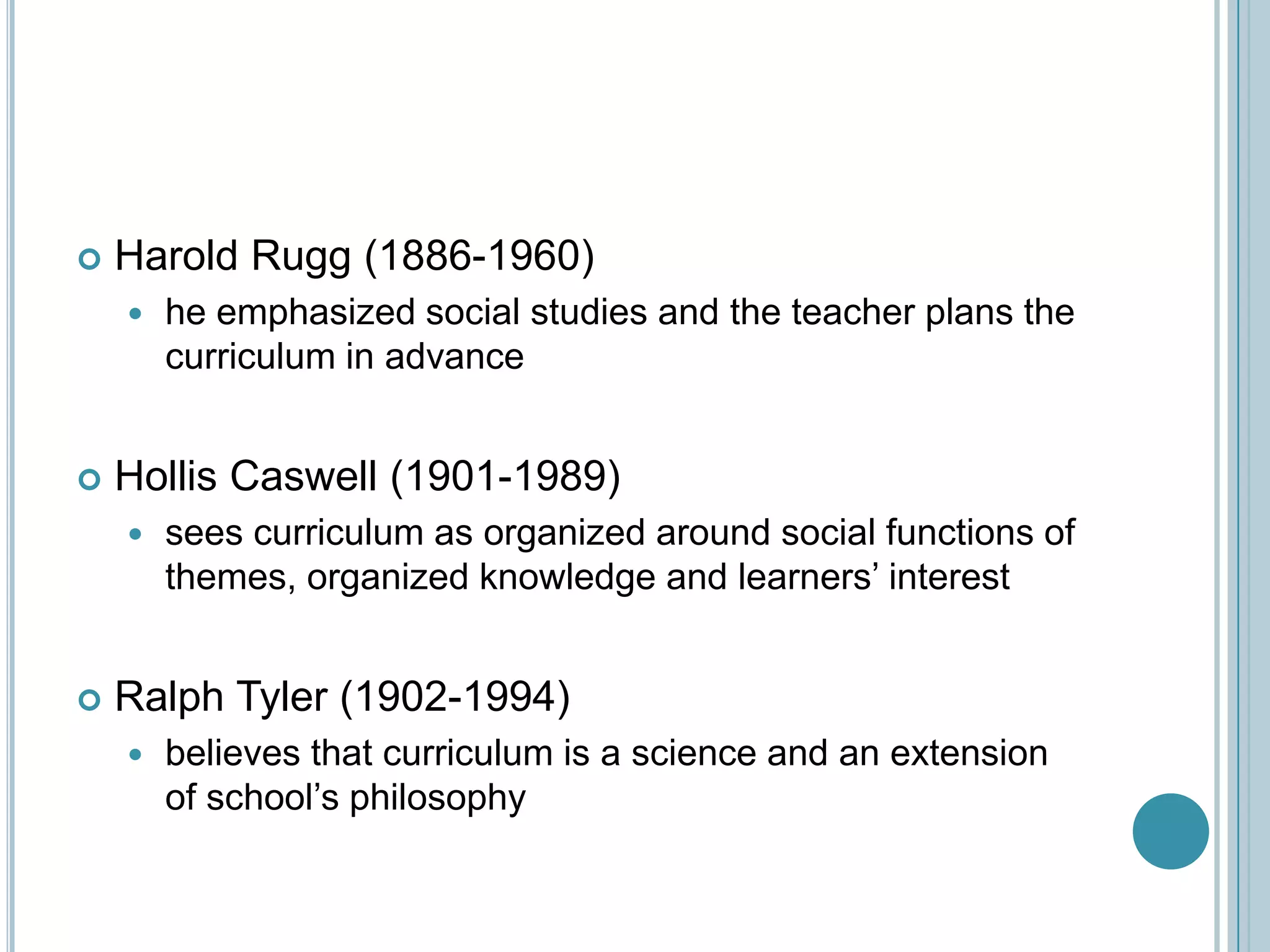 Review on curriculum development | PPTX