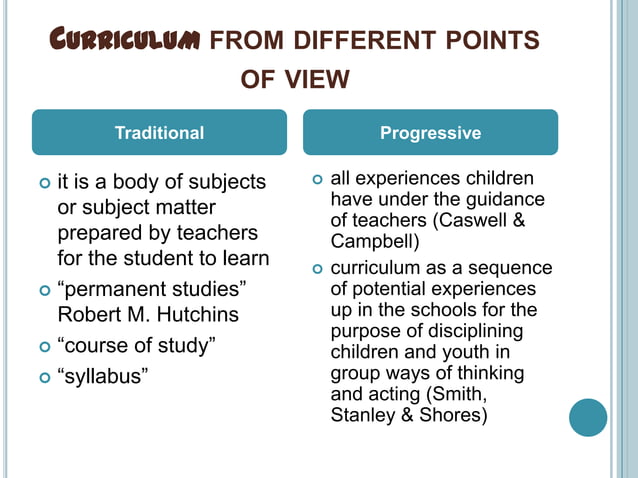 Review on curriculum development | PPTX