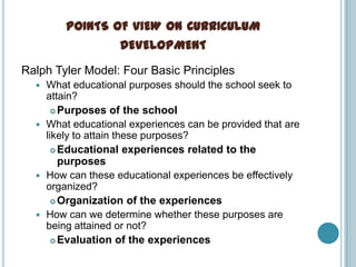 Review on curriculum development | PPTX