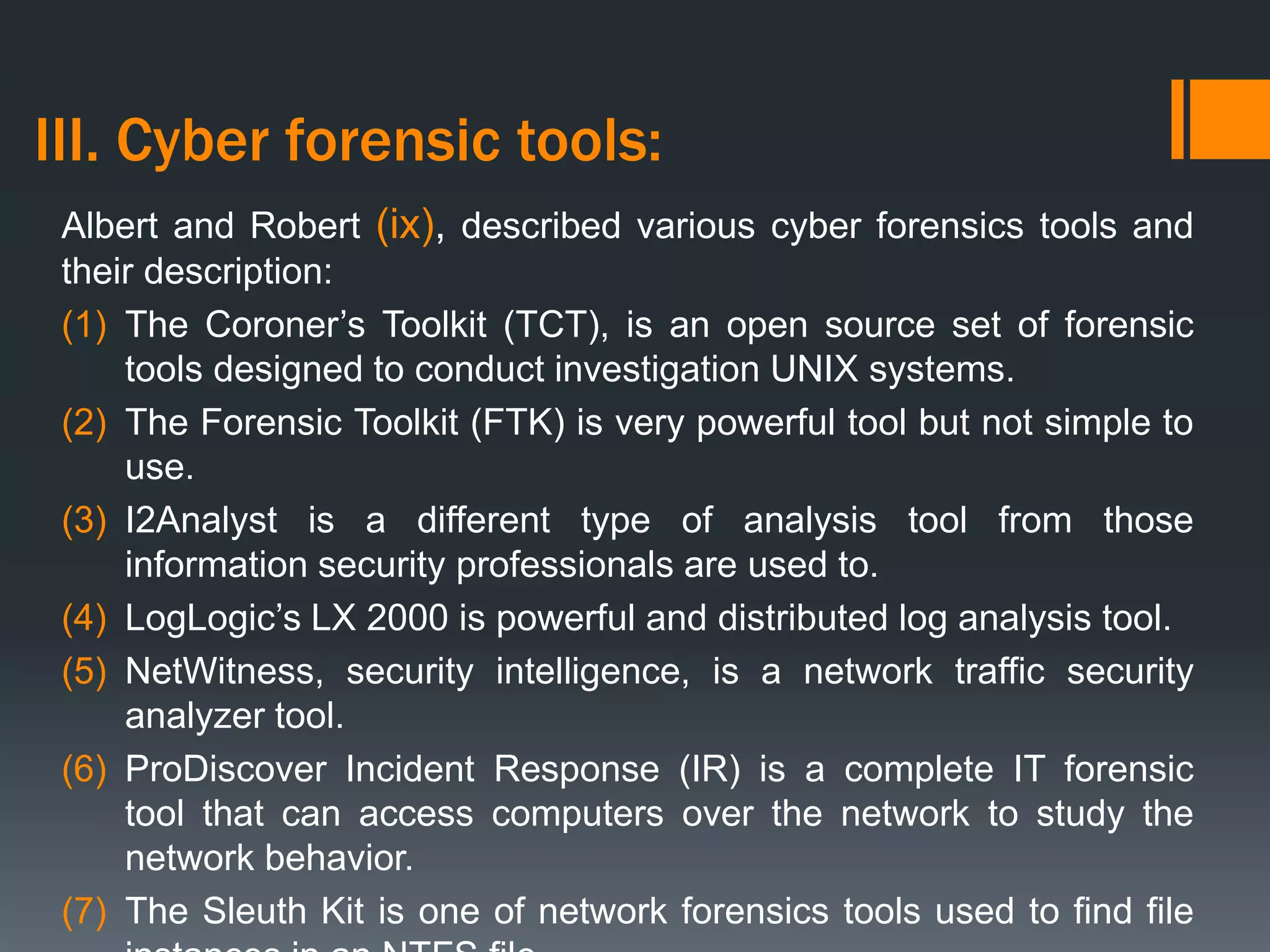 Review on Cyber Forensics - Copy.pptx