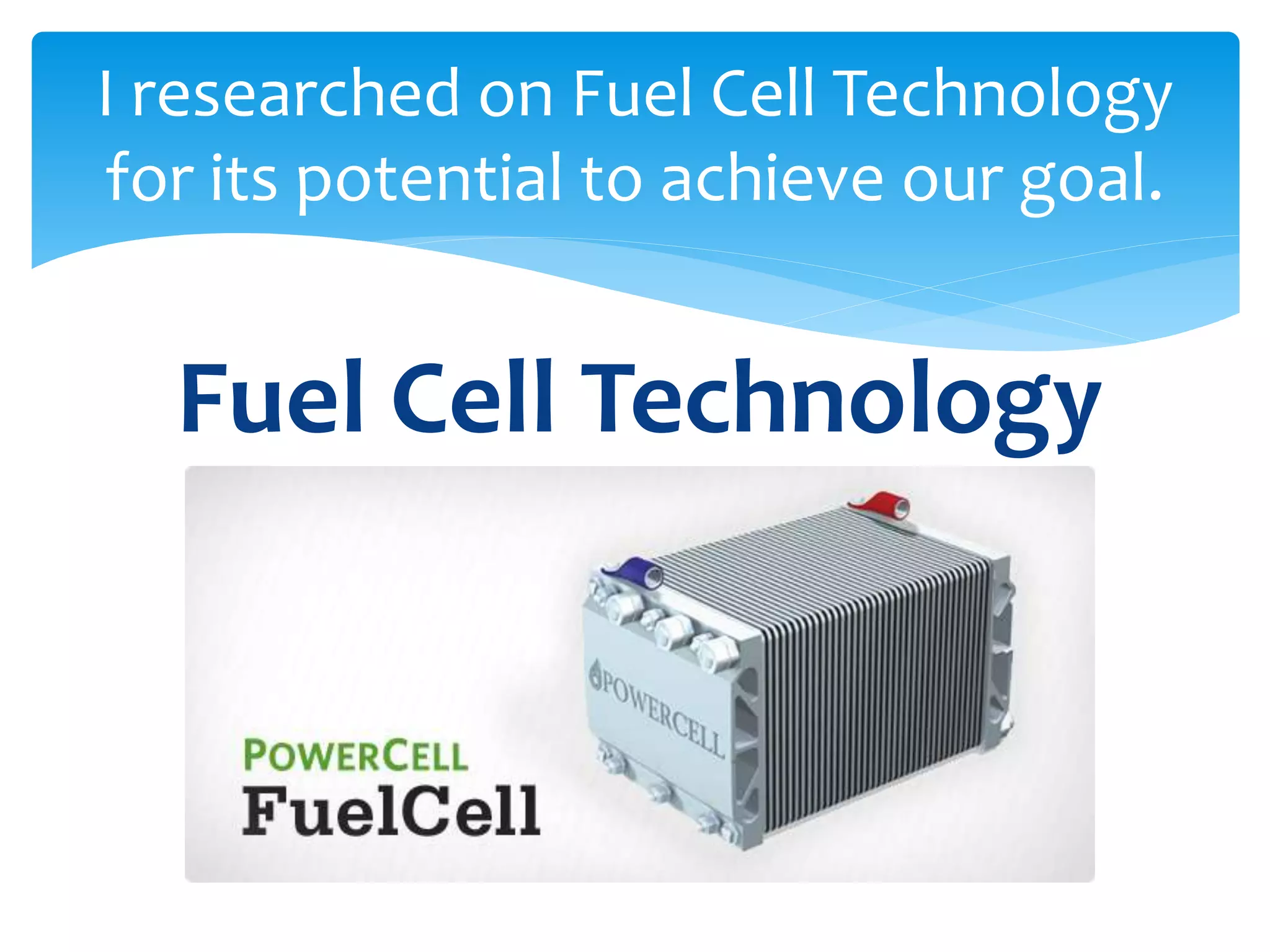 Review on fuel cell technology | PPT