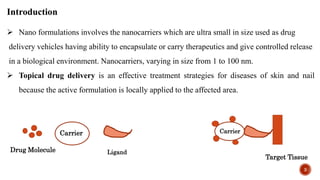 Review on Herbal Nanoformulation for Topical Drug Delivery System.pptx