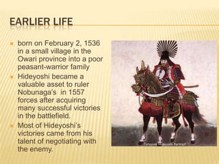 Powerpoint on Hideyoshi | PPTX