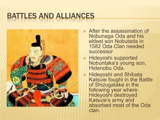 Powerpoint on Hideyoshi | PPTX