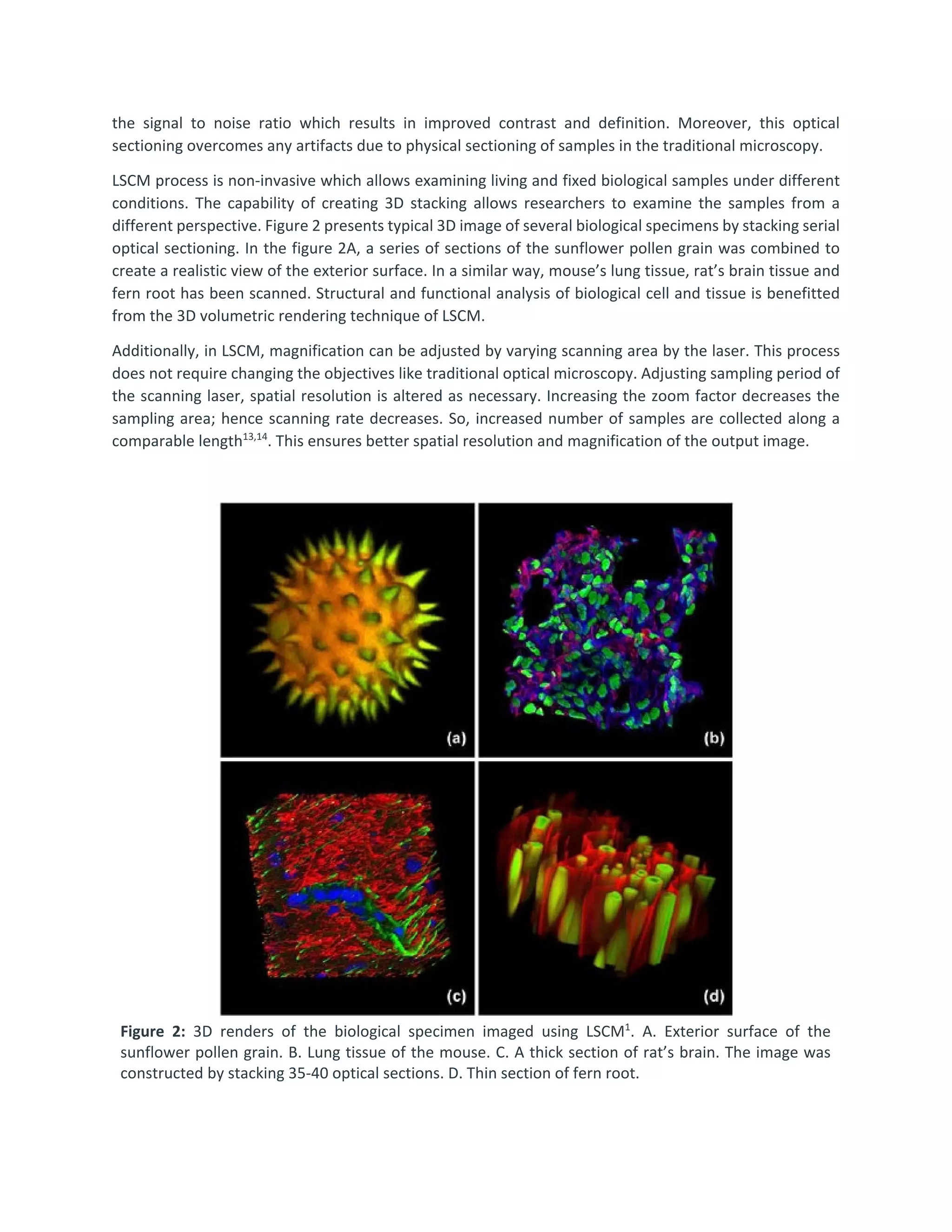 Review on laser scanning confocal microscopy | PDF