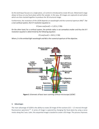 Review on laser scanning confocal microscopy | PDF