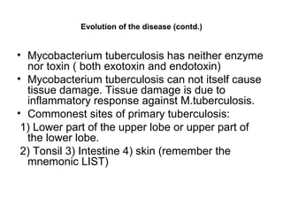 Review on microbiology and pathophysiology of tuberculosis | PPT