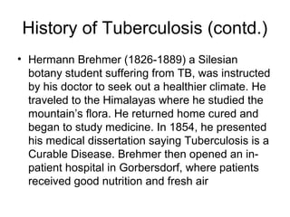 Review on microbiology and pathophysiology of tuberculosis | PPT