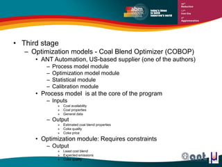 Review on modeling of coal blends for prediction of coke quality | PDF