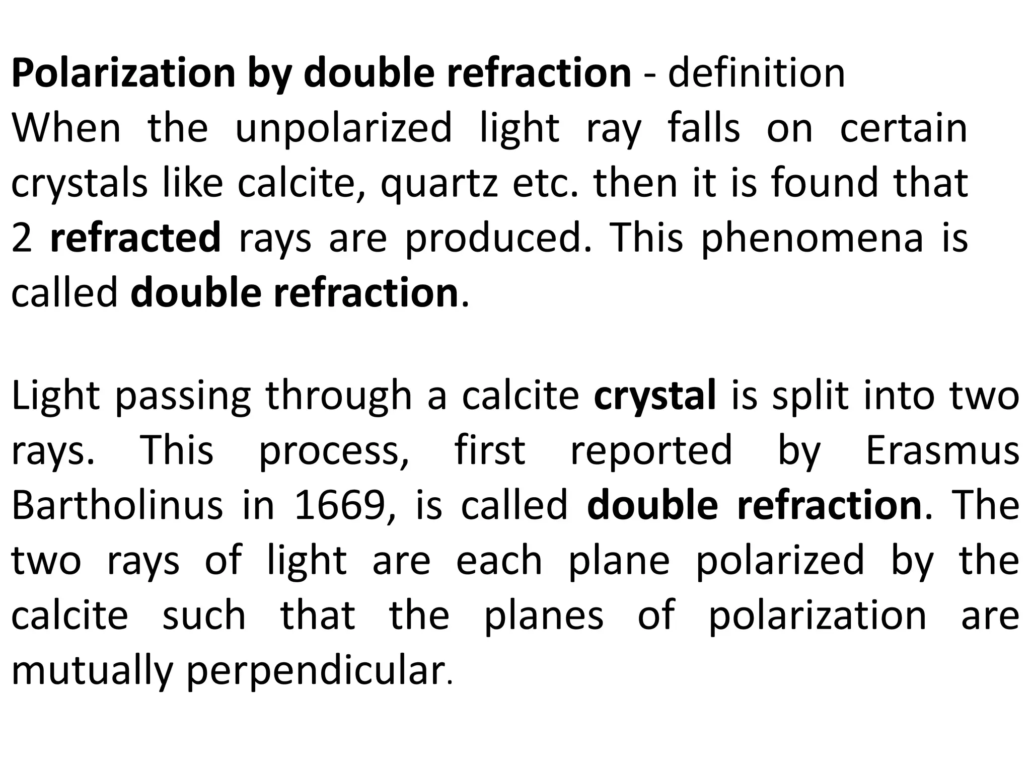 polarization of light | PPTX