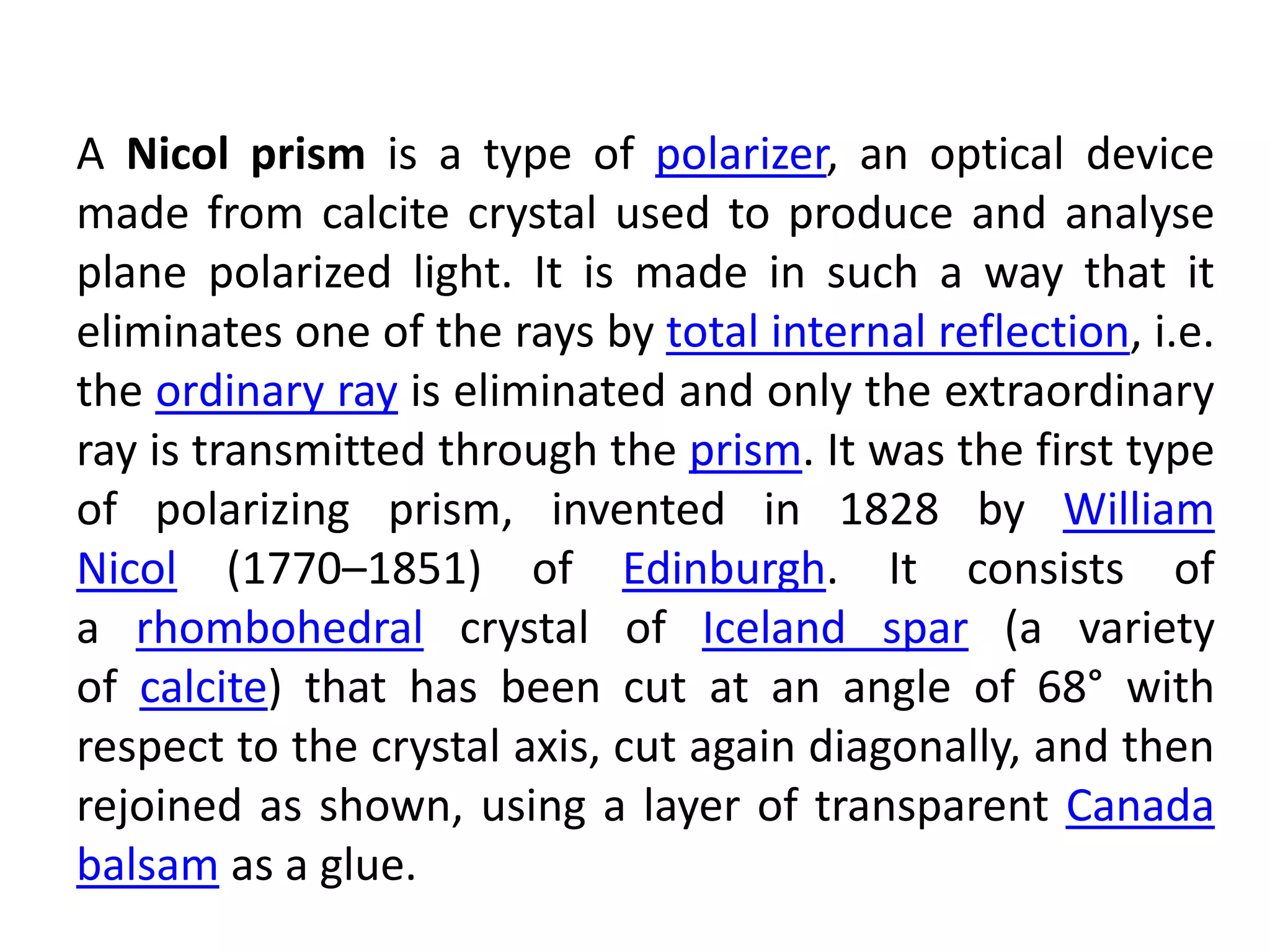 polarization of light | PPTX