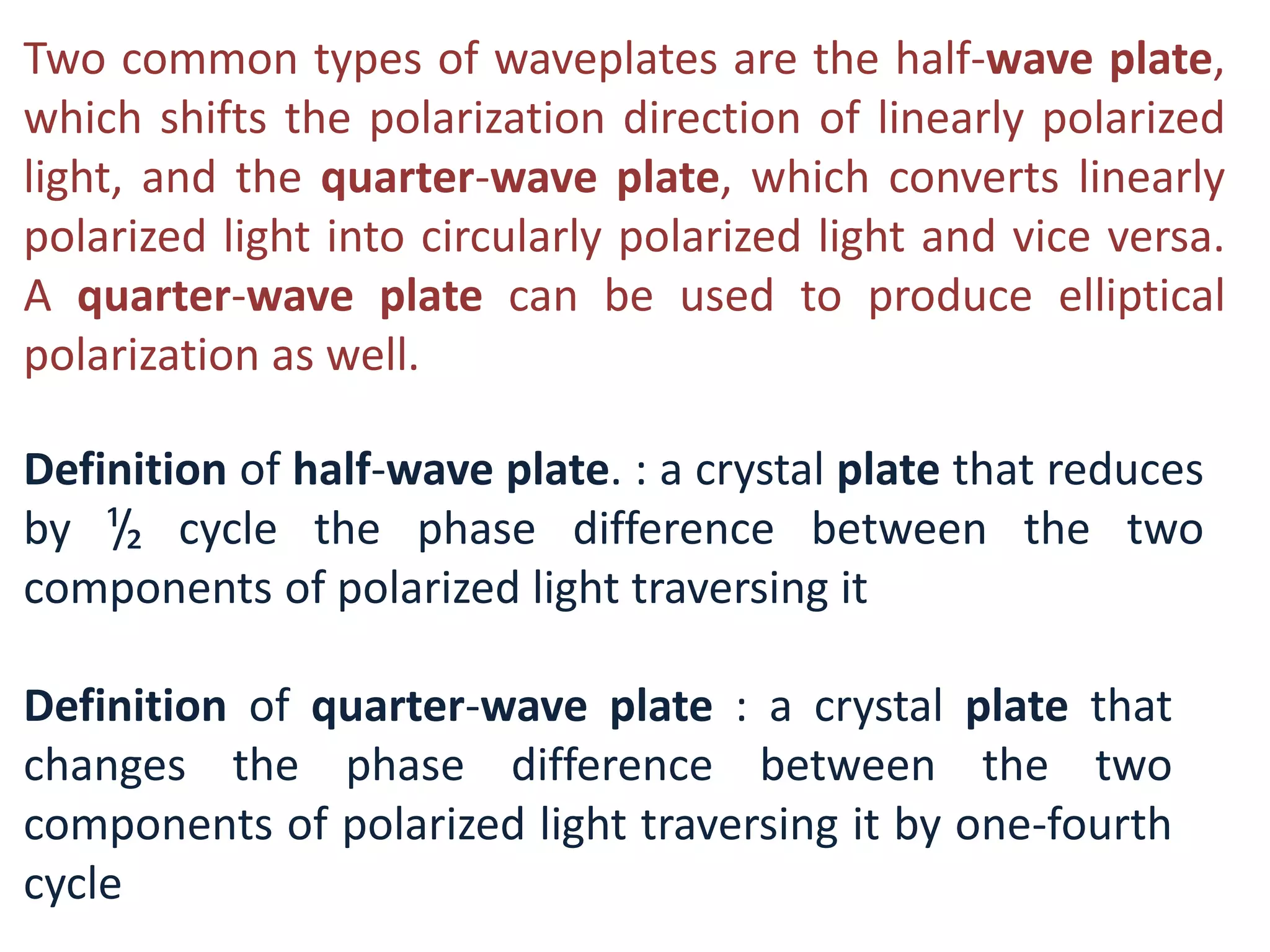 polarization of light | PPTX