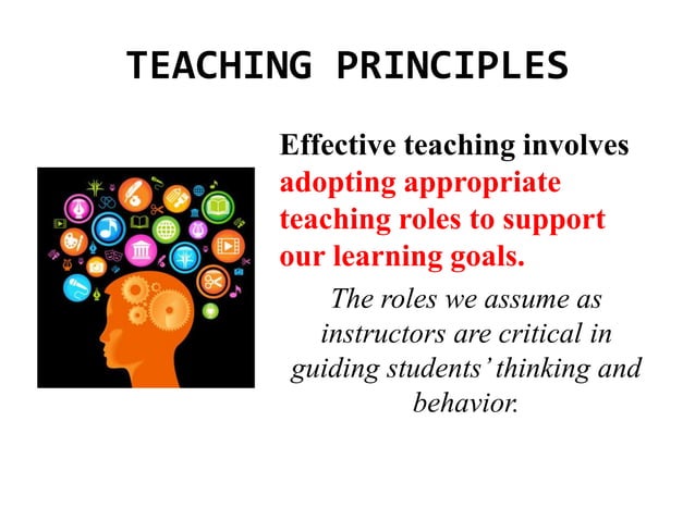 Teaching and Learning Principles with Instructional Planning | PPT