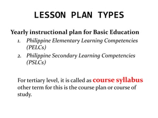 Teaching and Learning Principles with Instructional Planning | PPTX